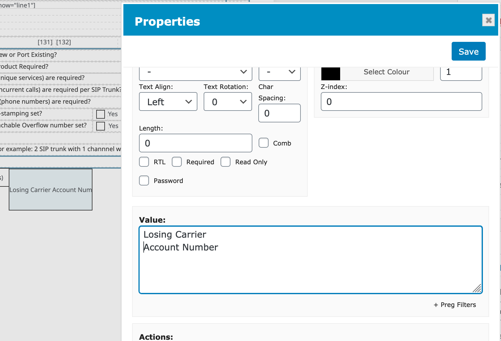Carriage Return In Template Editor Help Desk E2Pdf Export PDF